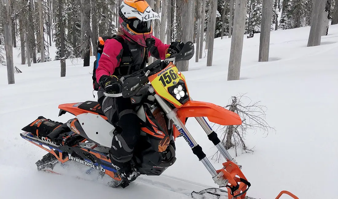 Carrie Barton Polaris Snowmobiles Ambassador