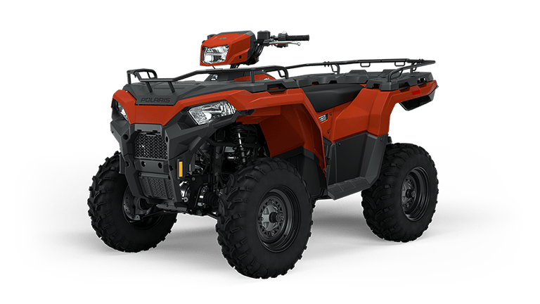 2024 Polaris Sportsman 450 H.O. EPS Orange Rust Non Metallic US