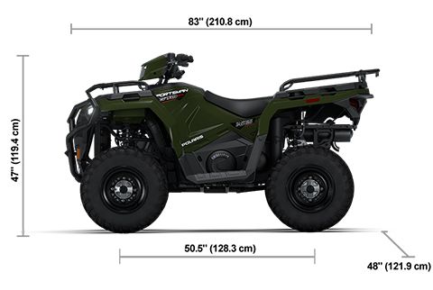 Specs: Polaris Sportsman 570 EPS Sage Green | Polaris Government & Defense
