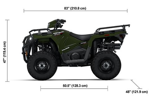 Specs: 2026 Polaris Sportsman 570 EPS Sage Green
