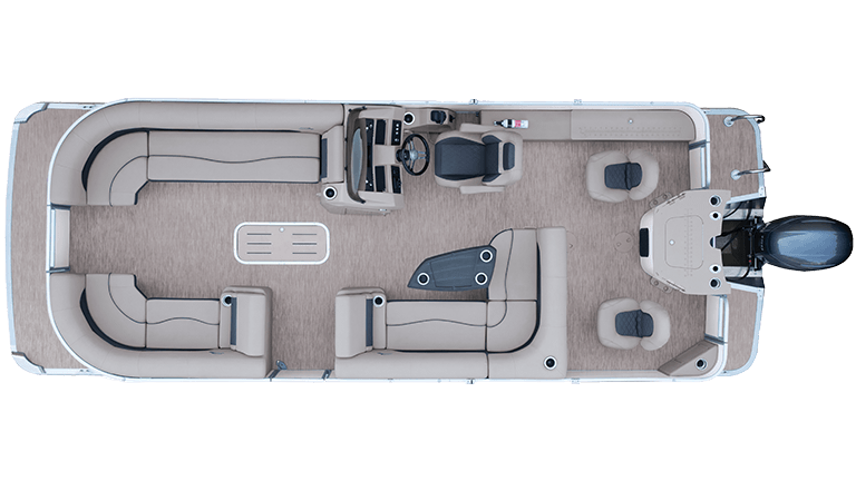 Fishing Pontoon Boat Layouts | Bennington