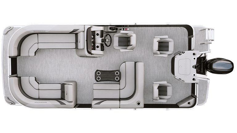 Fishing Pontoon Boat Layouts | Bennington