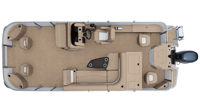 Fishing Pontoon Boat Layouts | Bennington