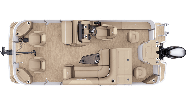 Fishing Pontoon Boat Layouts | Bennington
