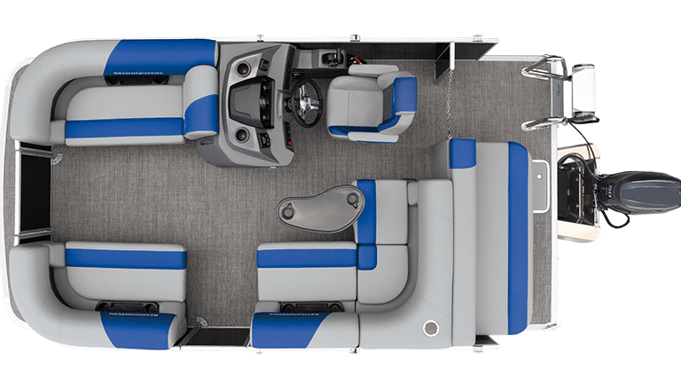 L Bench Pontoon Layouts | Bennington