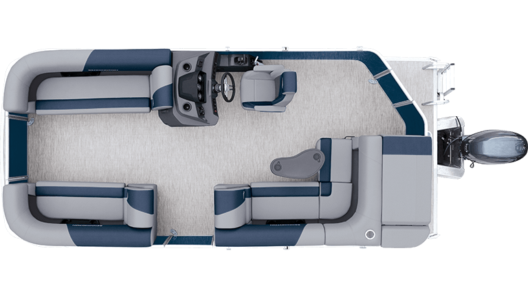 L Bench Pontoon Layouts | Bennington