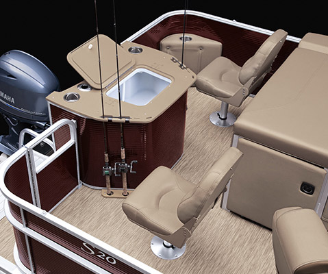 Luxury Pontoon Layouts | Bennington