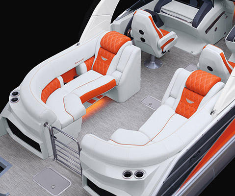 Luxury Pontoon Layouts | Bennington