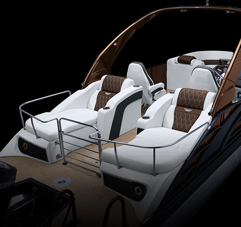 Stern Lounge Pontoon Layouts | Bennington