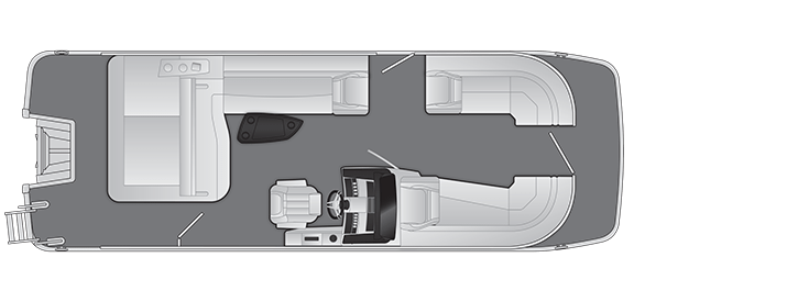 Bennington LX Sport Line Floor Plans | Bennington