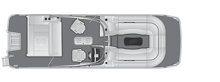 Bennington R Bowrider Line Floor Plans | Bennington