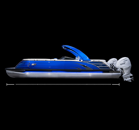 Pontoon Boat Lengths | Bennington