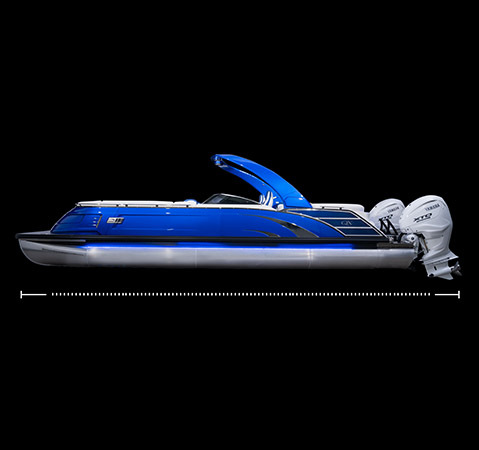 Pontoon Boat Lengths | Bennington