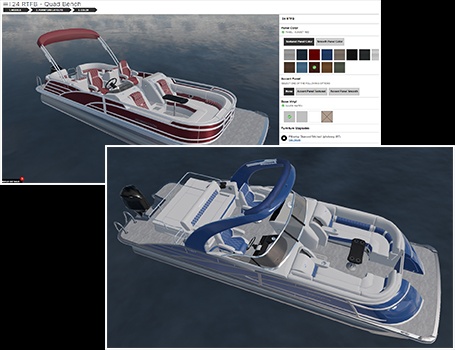 Build & Customize Your Pontoon Boat | Bennington