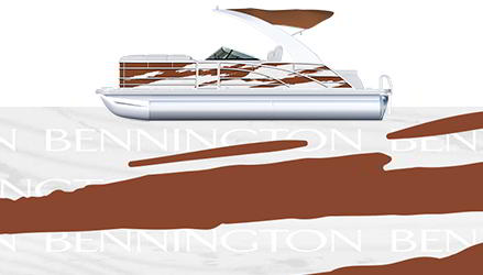 Bennington Pontoon Colors, Accents & Style Options