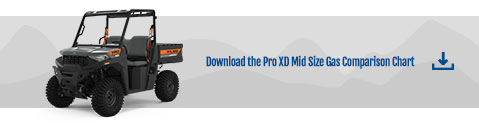 Pro XD Mid-Size Gas vs. Top Competitors | Polaris Commercial