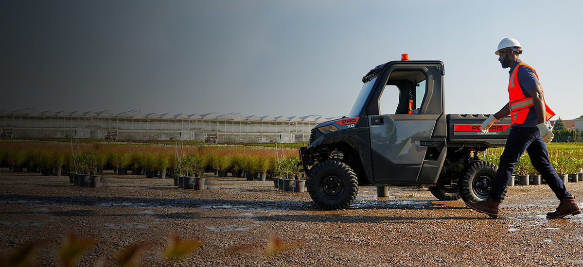 Landscaping & Grounds Maintenance Utility Vehicles | Polaris Commercial