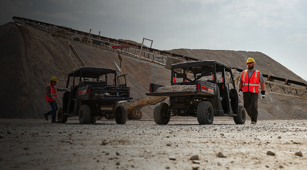 Refinery, Quarry and Mining Utility Vehicles | Polaris Commercial