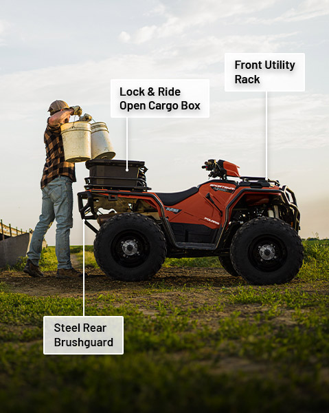 Ranching ATVs & Side-by-Side (SxS) Vehicles | Polaris Off-Road Vehicles