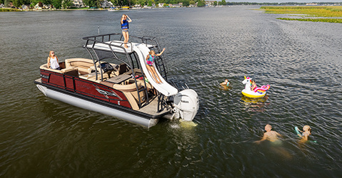 Entertainment Pontoon Boats & Party Barges | Godfrey