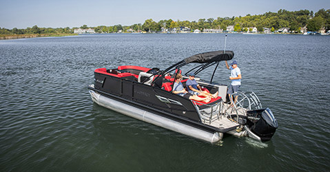 Pontoon Boats with Twin Engines | Godfrey