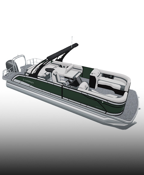 Toolless Boat Accessory Attachment System | Godfrey Pontoon