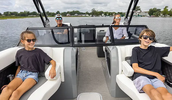 AquaPatio Pontoon Boats | Godfrey Pontoon