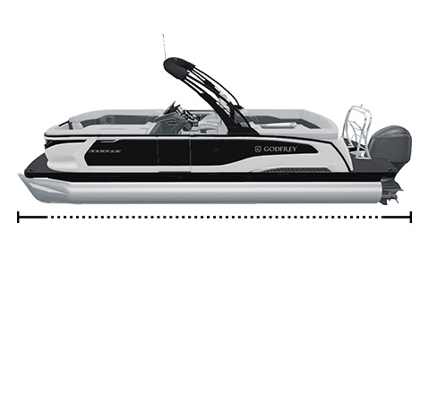 Pontoon Boat Lengths | Godfrey Pontoon