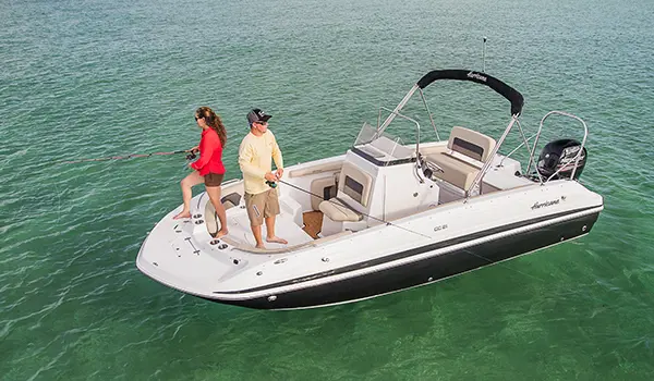 Specs: Center Console 21 OB | Hurricane Deck Boats