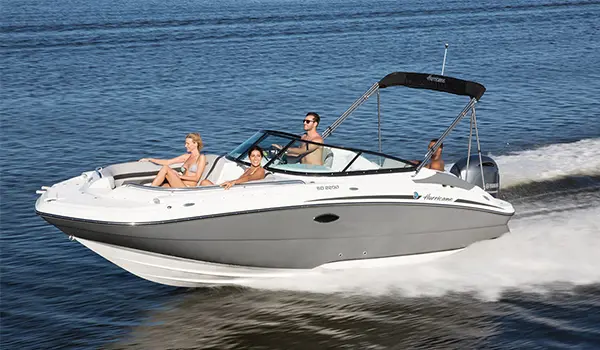 Specs: SunDeck 2200 OB | Hurricane Deck Boats