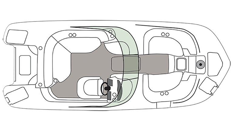 Specs: SunDeck 2000 OB | Hurricane Deck Boats