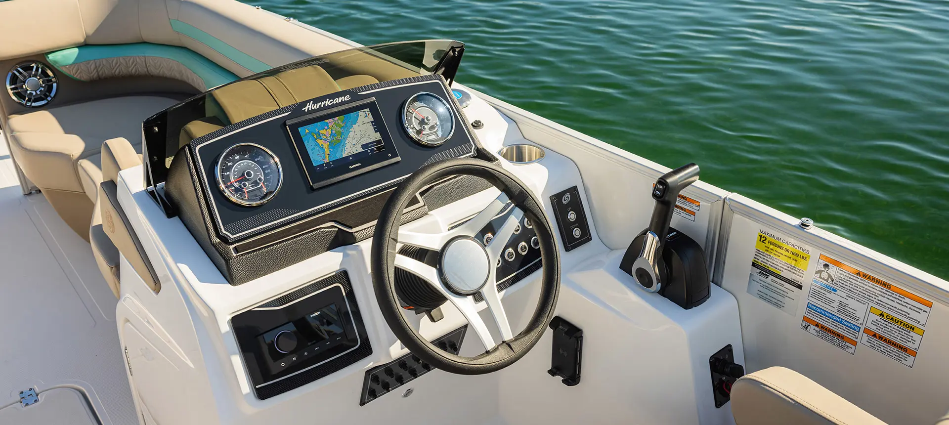 Specs: FunDeck 2360 F | Hurricane Deck Boats