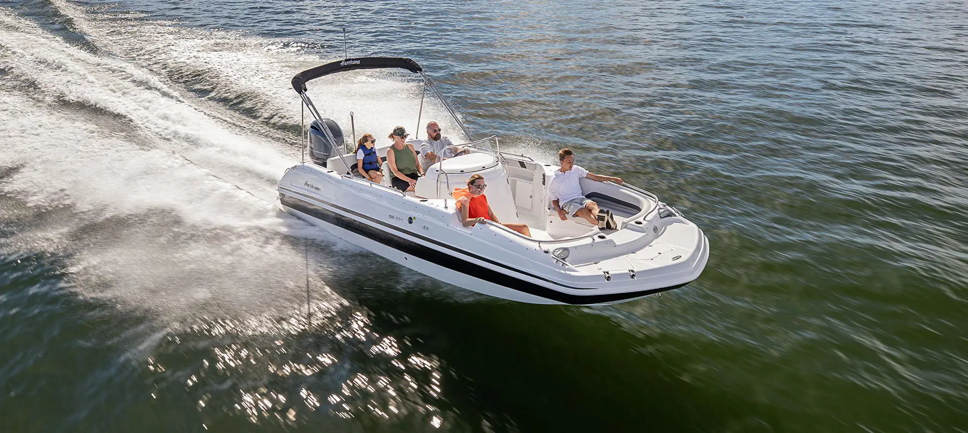 Specs: Center Console 231 OB | Hurricane Deck Boats