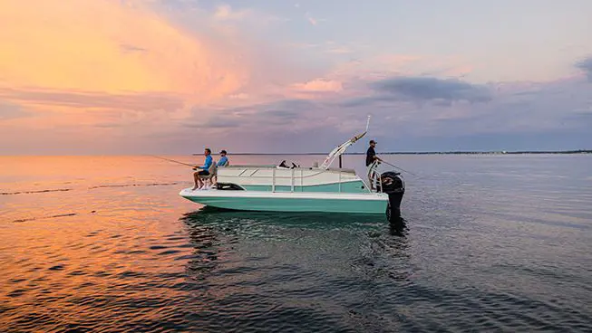 FunDeck OB Models - Party Deck Boats | Hurricane