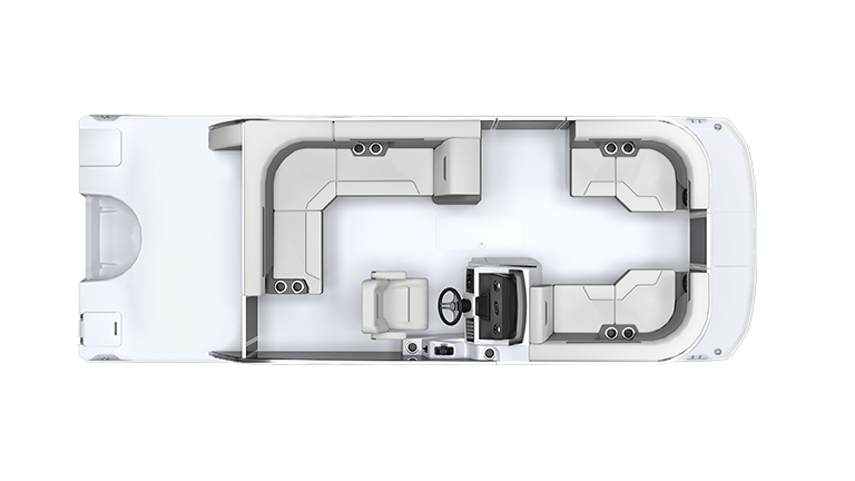 Spécifications : FunDeck 2260 P Hurricane Deck Boats | FR-CA