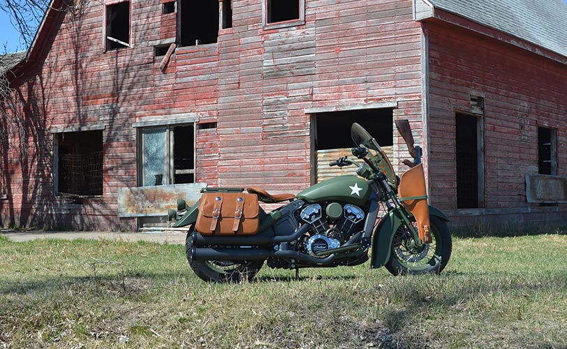 Custom Scout - Military Indian Motorcycle