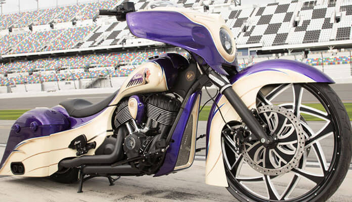 Violet Tendencies - Custom Chieftain | Indian Motorcycle