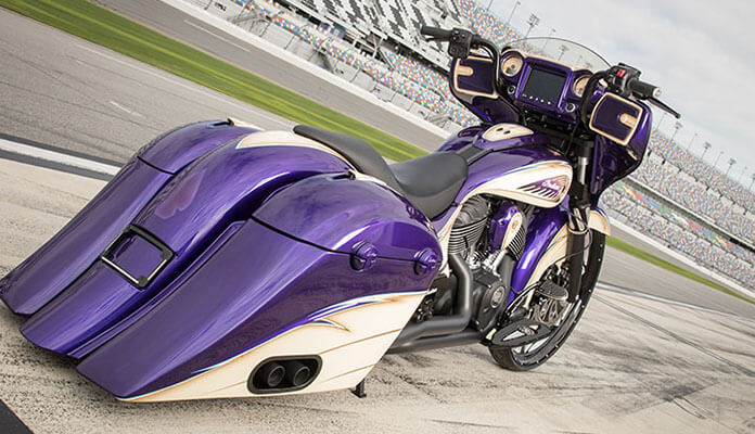 Violet Tendencies - Custom Chieftain | Indian Motorcycle
