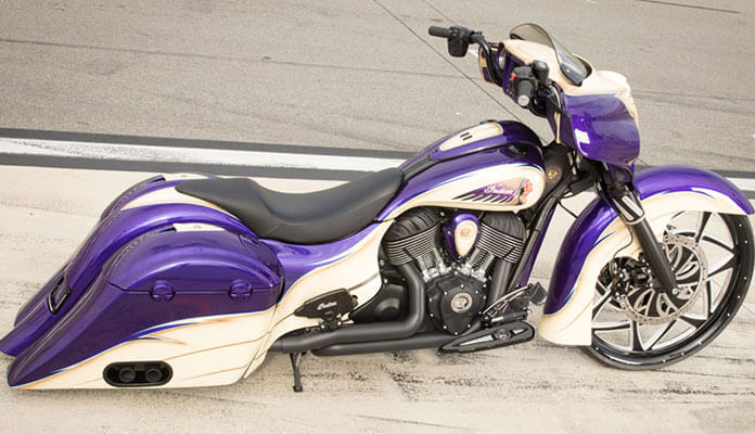Violet Tendencies - Custom Chieftain | Indian Motorcycle
