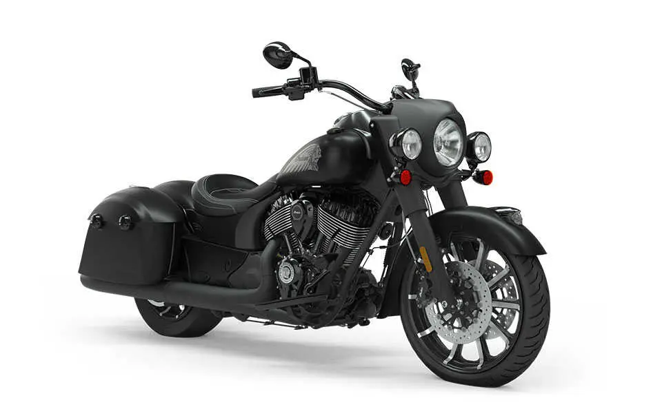 2019 Indian Springfield Dark Horse Motorcycle - Thunder Black Smoke