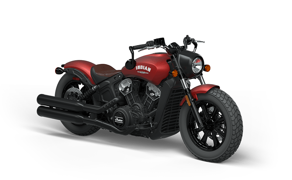 2023 Indian Scout Bobber ABS Motorcycle - Ruby Smoke