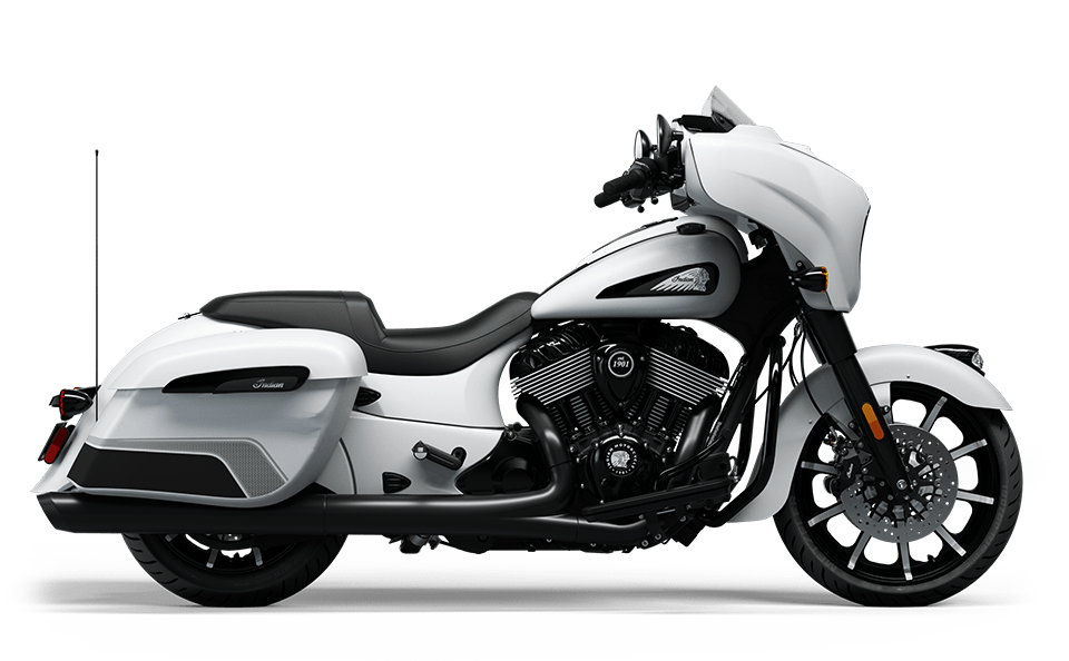 2024 Indian Chieftain Dark Horse Motorcycle - Ghost White Metallic ...