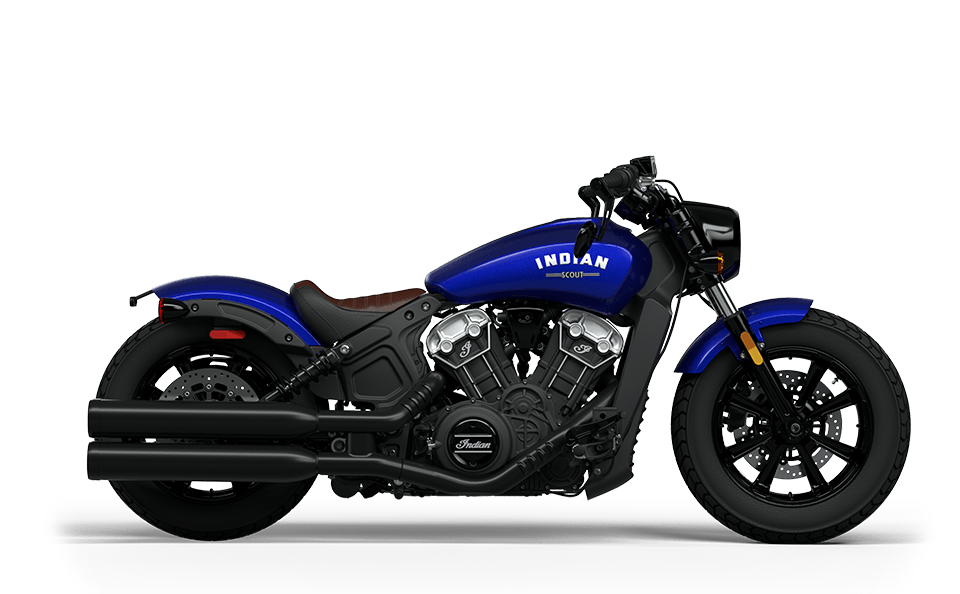 2024 Indian Scout Bobber Motorcycle - Springfield Blue Metallic