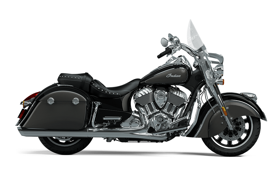 2024 Indian Springfield Motocicleta - Black Metallic / Titanium Metallic MX