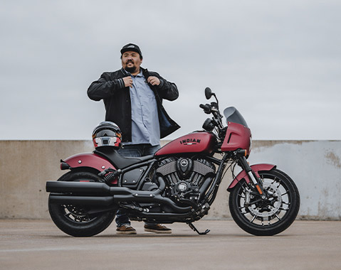 Elvis Escobar - Indian Motorcycle Ambassador
