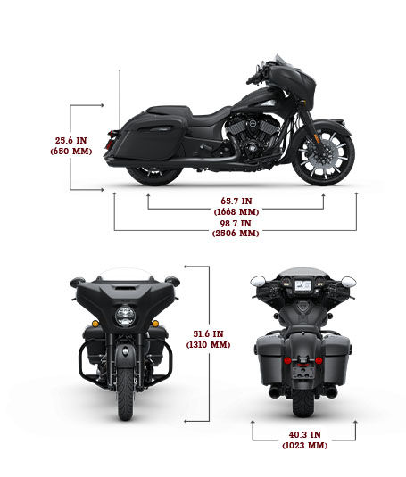 Specs: 2025 Indian Chieftain Dark Horse Motorcycle