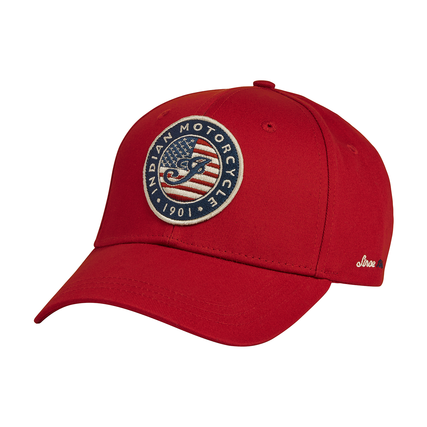 USA Flag Logo Cap, Red | Indian Motorcycle