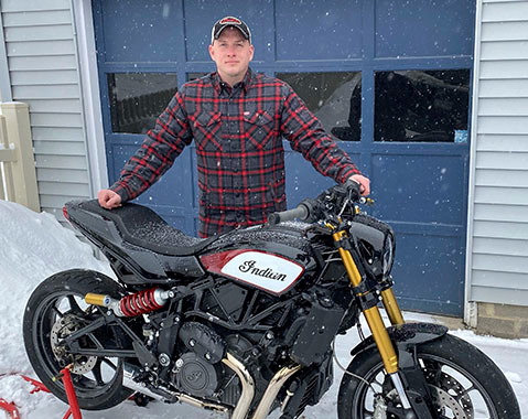 Mike Ferraiolo - Indian Motorcycle Ambassador EN-CA