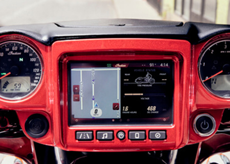 Motorcycle Digital Display: GPS - Ride App | Indian Motorcycle