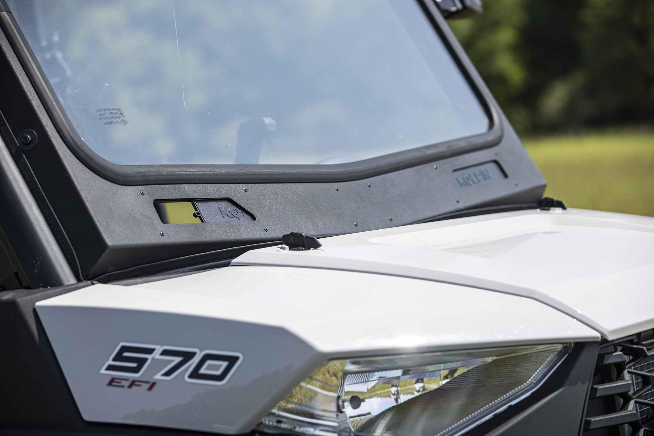 Glass Windshield - Polaris Ranger 500 / 570 Mid-Size/ Crew Mid-Size ...